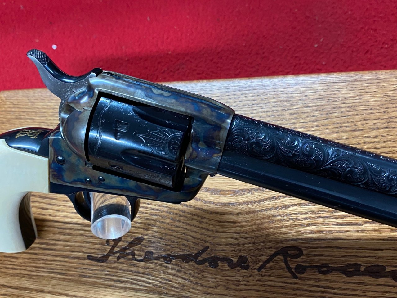 Revolver Colt, Model: SAA Theodore Roosevelt Commemorative, Ráže: .44 ...